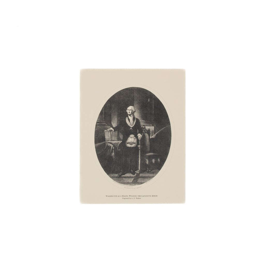 Washington as a Mason Print – Masonic Temple, Library & Museum Gift Shop